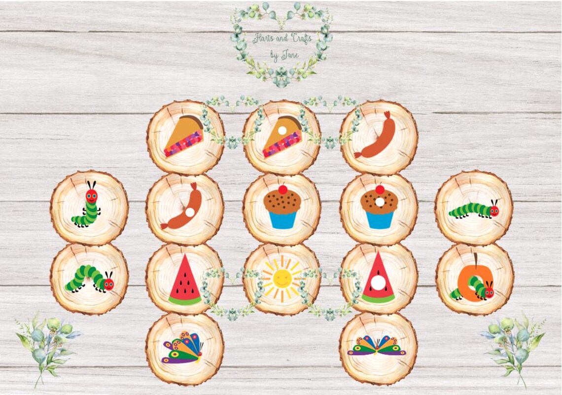 The Very Hungry Caterpillar Flashcards the Very Hungry Caterpillar ...