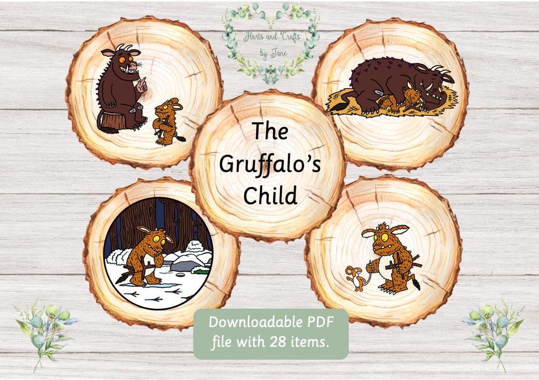The Gruffalo's Child Story Stones: Storytelling Flash Cards (PDF ...