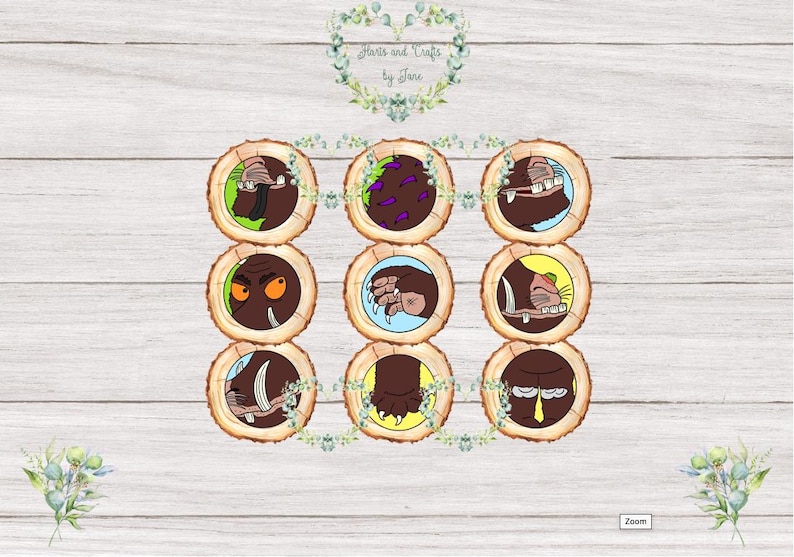 The Gruffalo Flash Cards the Gruffalo Story Stones the Gruffalo Story ...