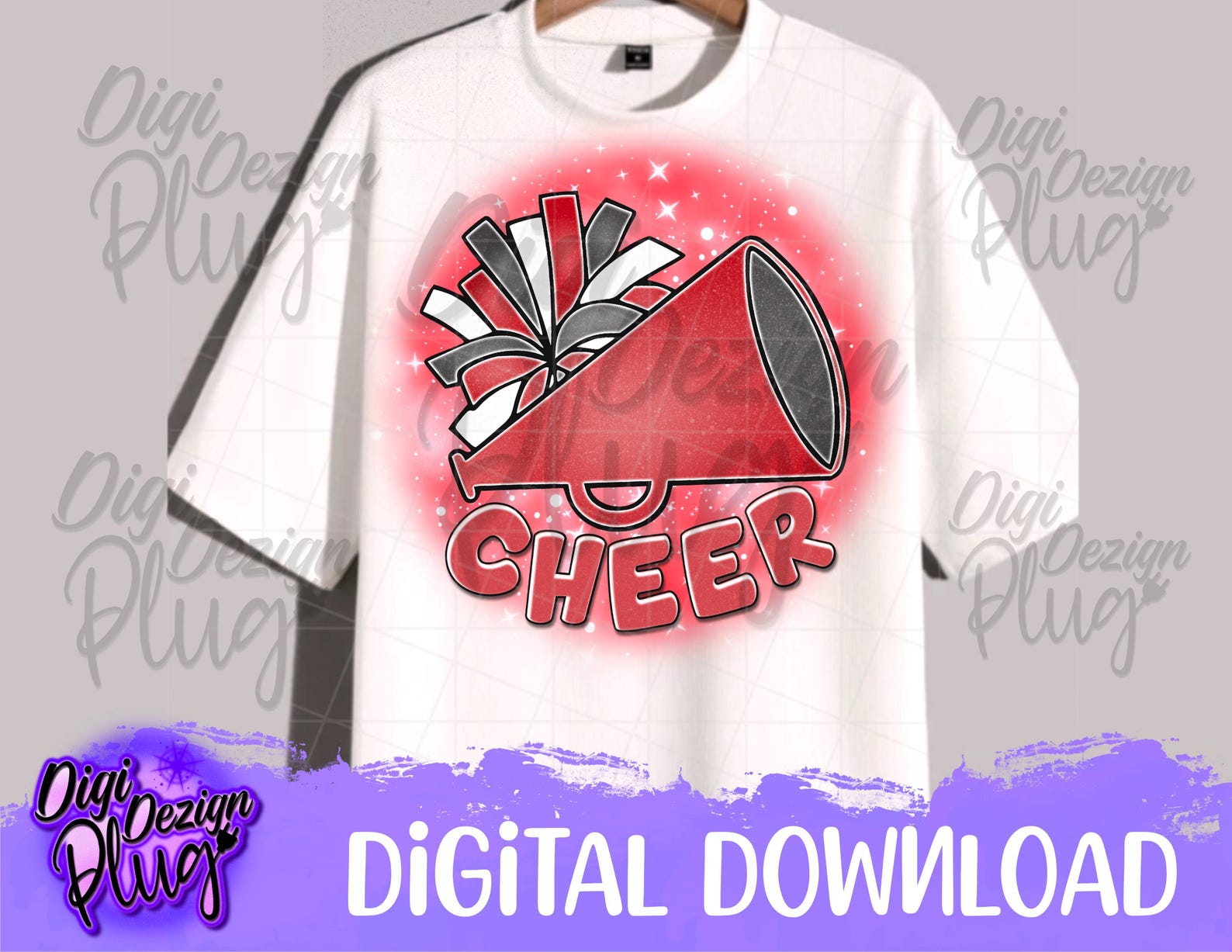 Cheer Png Airbrush Png Cheerleading cheerleader Cheer Bundle Digital ...