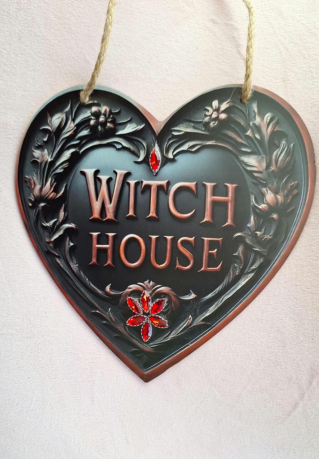 Witch Sign, Entrance Sign Witchhouse, Wall Picture Witch Decoration ...