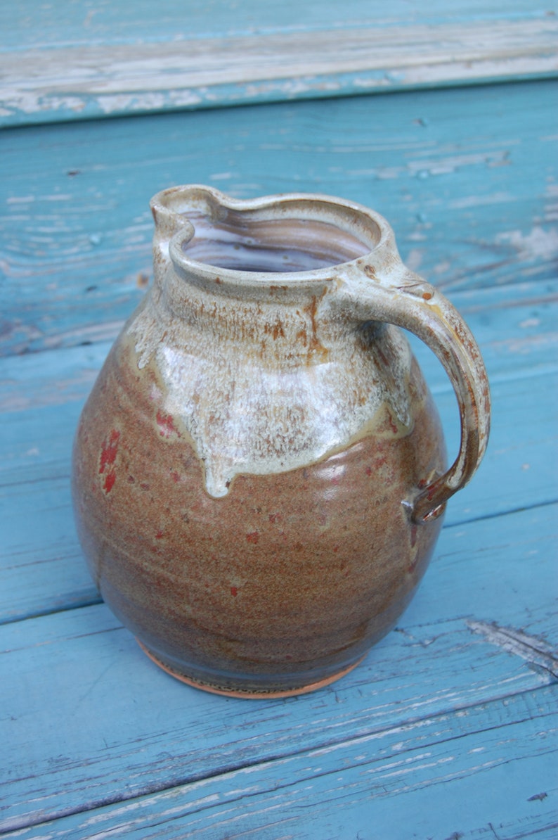 Large One Gallon Brownstone Pitcher Made to Order | Etsy