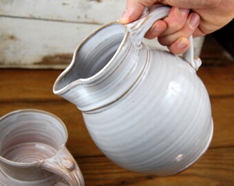 Half Gallon Pitcher in Brownstone Made to Order | Etsy