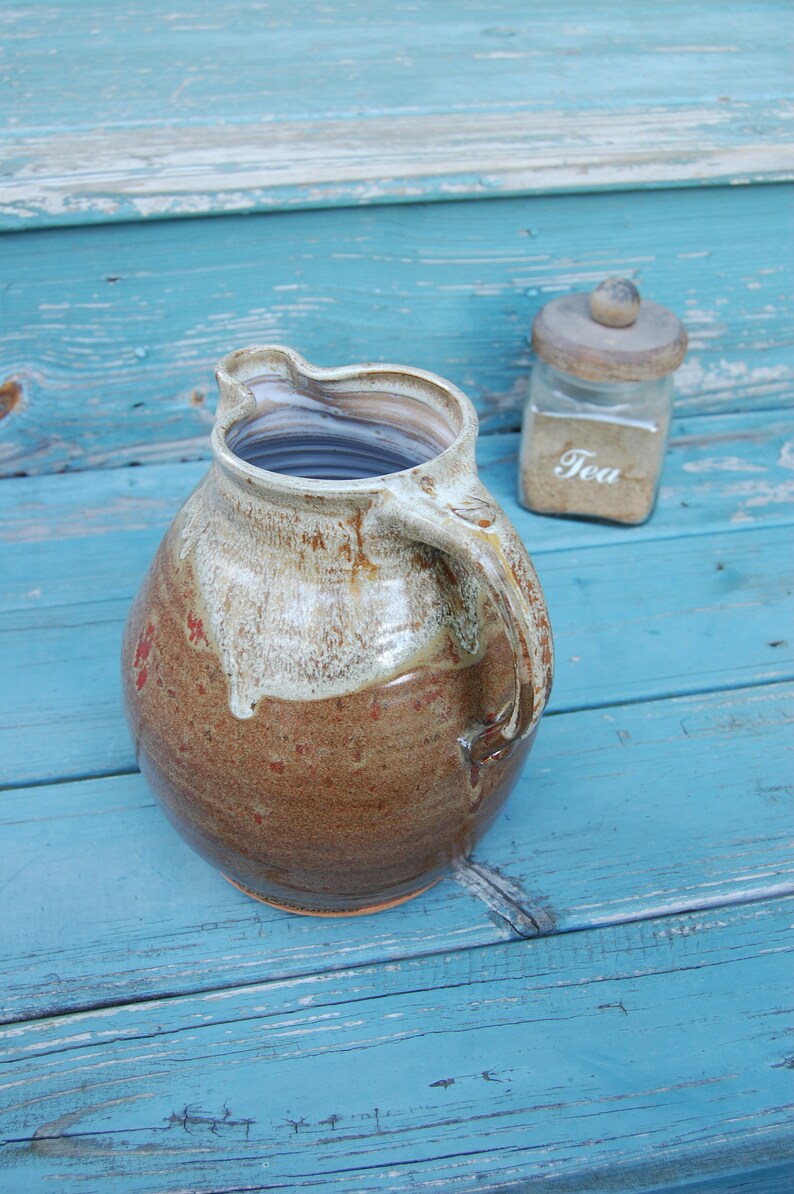 Large One Gallon Brownstone Pitcher Made to Order | Etsy