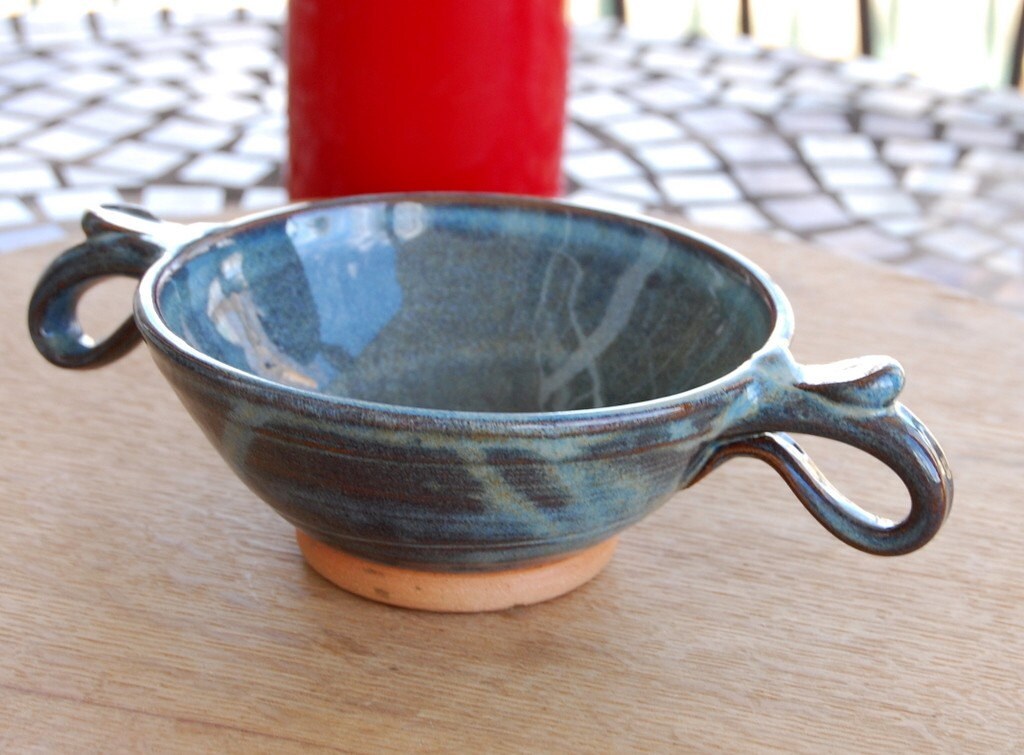 Loving Cup or Ceremonial Quaich in Slate Blue Made to Order - Etsy