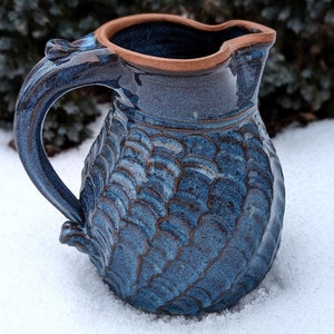 Half Gallon Pitcher Woven in Slate Blue - Made to Order - Etsy