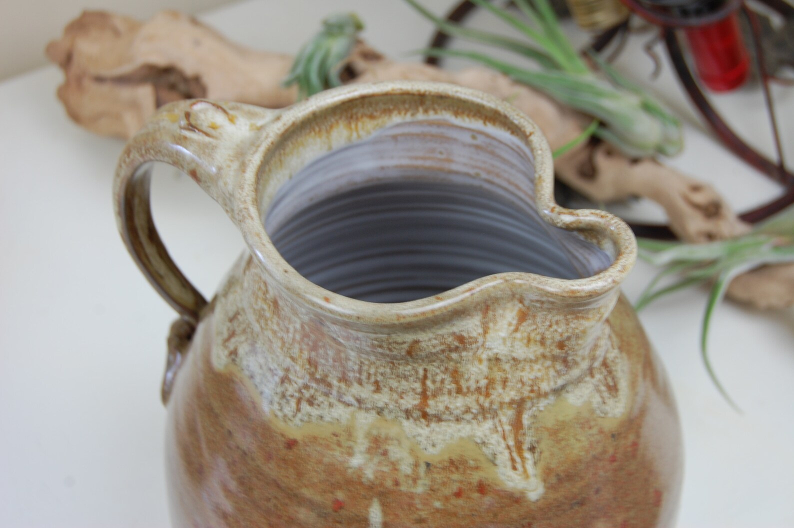 Large One Gallon Brownstone Pitcher Made to Order | Etsy