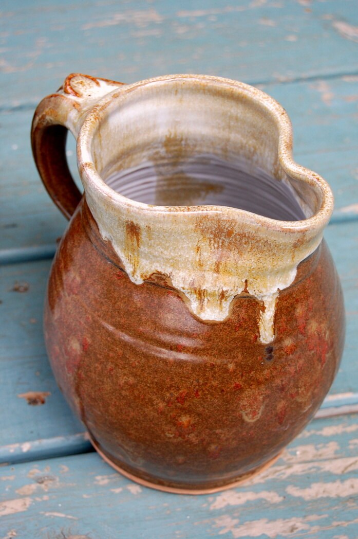 Half Gallon Pitcher in Brownstone Made to Order | Etsy