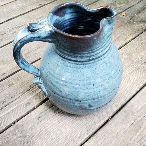 Large One Gallon Brownstone Pitcher Made to Order - Etsy