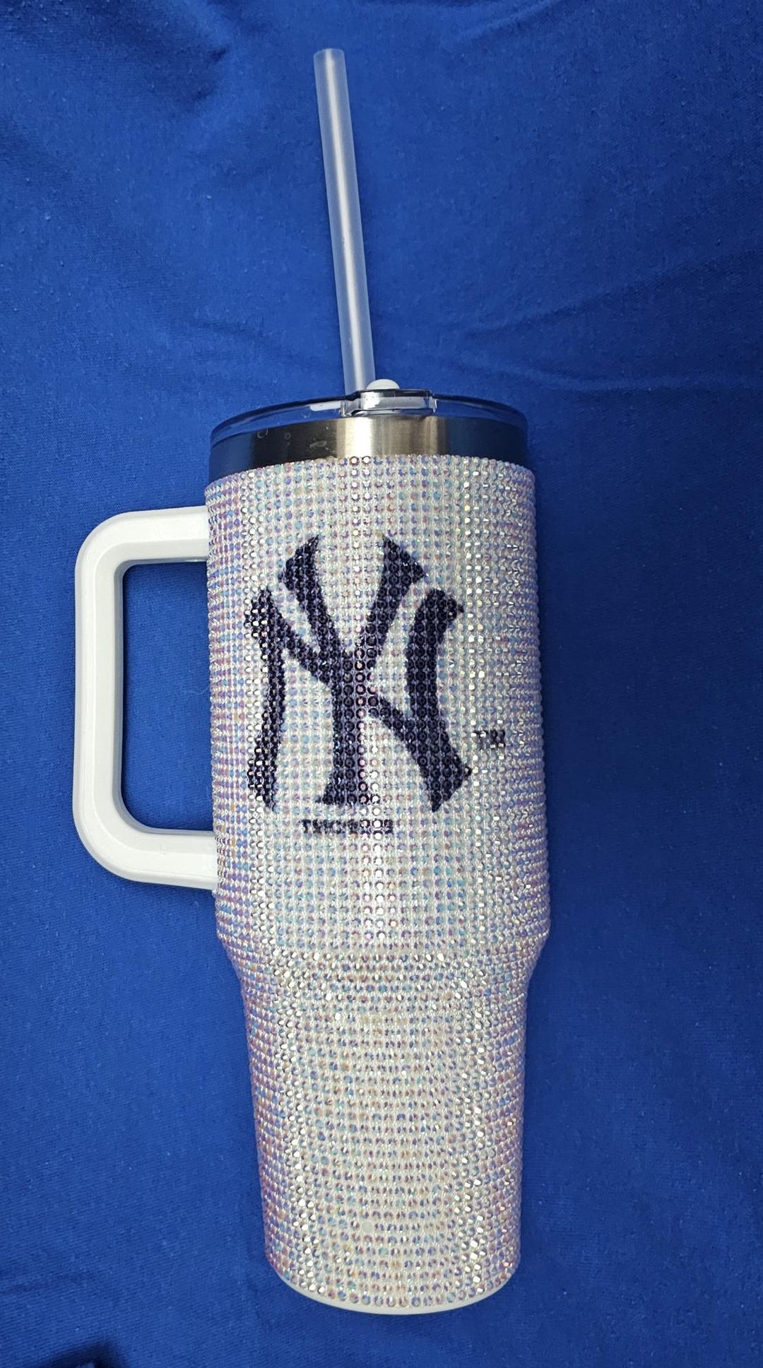 MLB Stainless Steel Bling Colossal Tumbler – 46oz Rhinestone ...