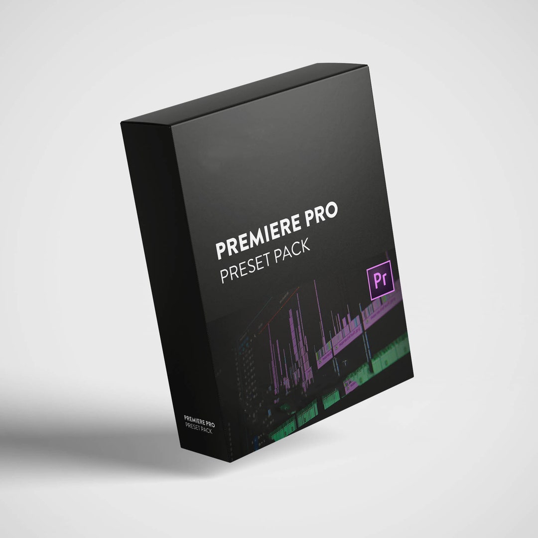 Essential Preset Pack for Premiere Pro Professional Video Editing Tools ...
