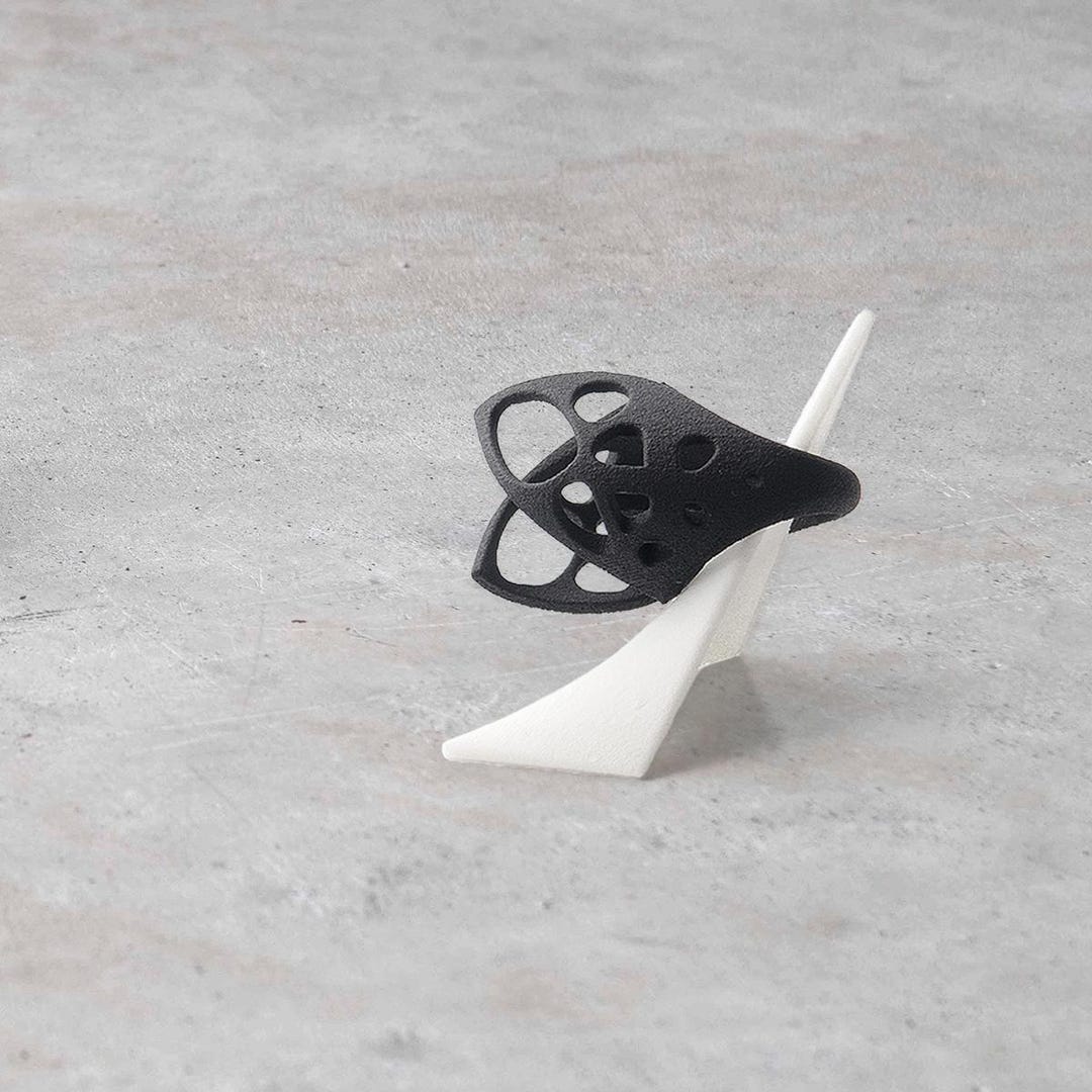 Avant Garde Black Statement Ring, Sculptural Architectural Art Jewelry ...