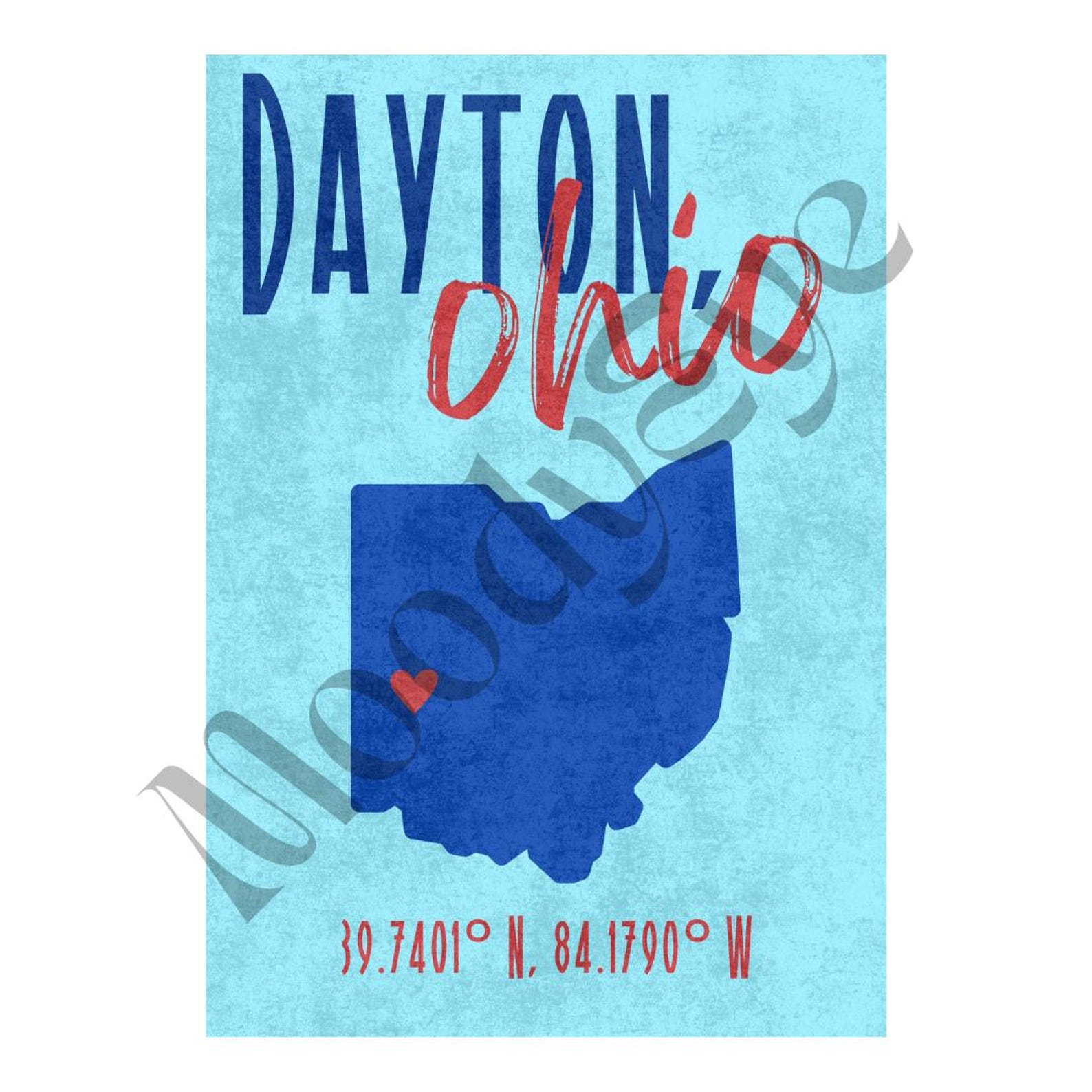 University of Dayton Wall Prints | College Dorm Wall Art | Digital ...
