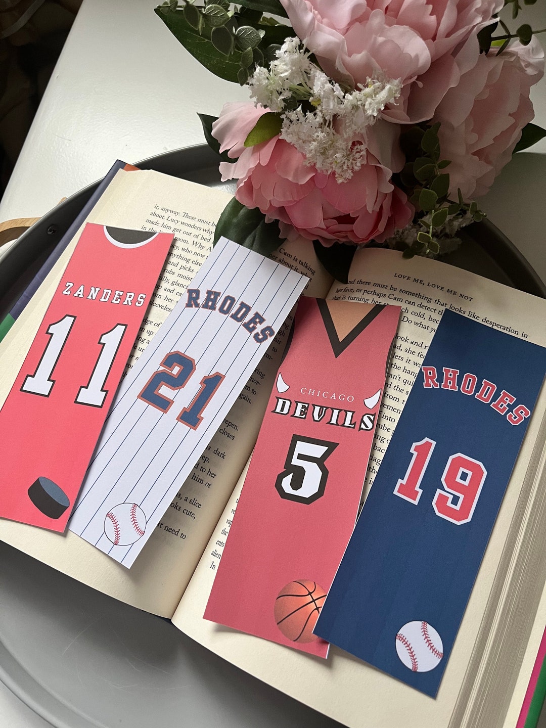 Windy City Series Bookmark Set |romance Reader| Xmas Gift|book Lover ...