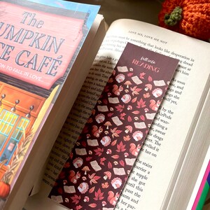 Fall Into Reading Bookmark|romance Reader| Gift|book Lover|autumn Read ...
