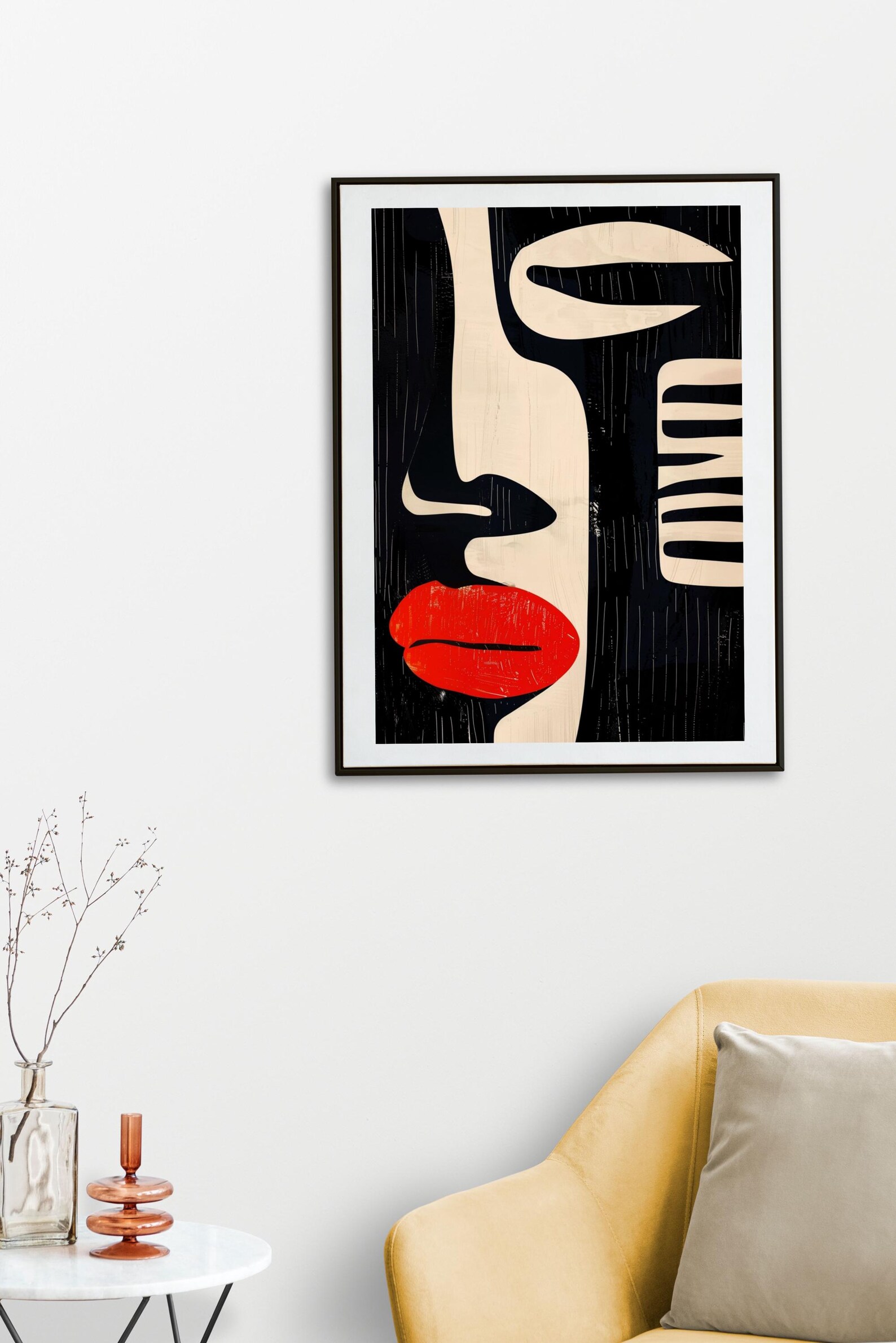 African Art Poster Black Woman African Home Decor Black Art Posters ...