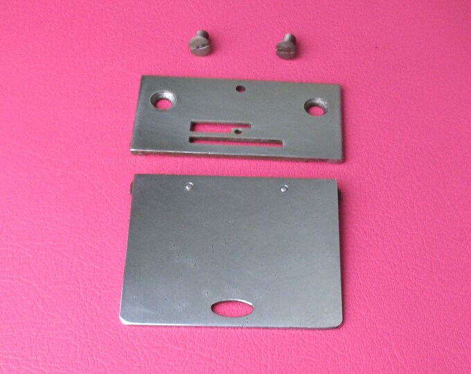 Singer Model 101 Bobbin Slide Cover Plate and Needle Plate Throat Plate ...