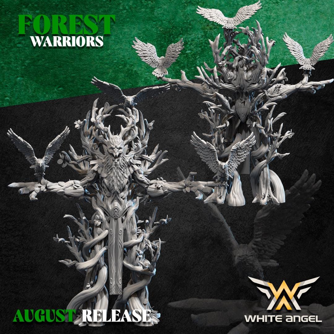 TREEDRUID - Forest Warriors | Tabletop | Free Bases | Games ...