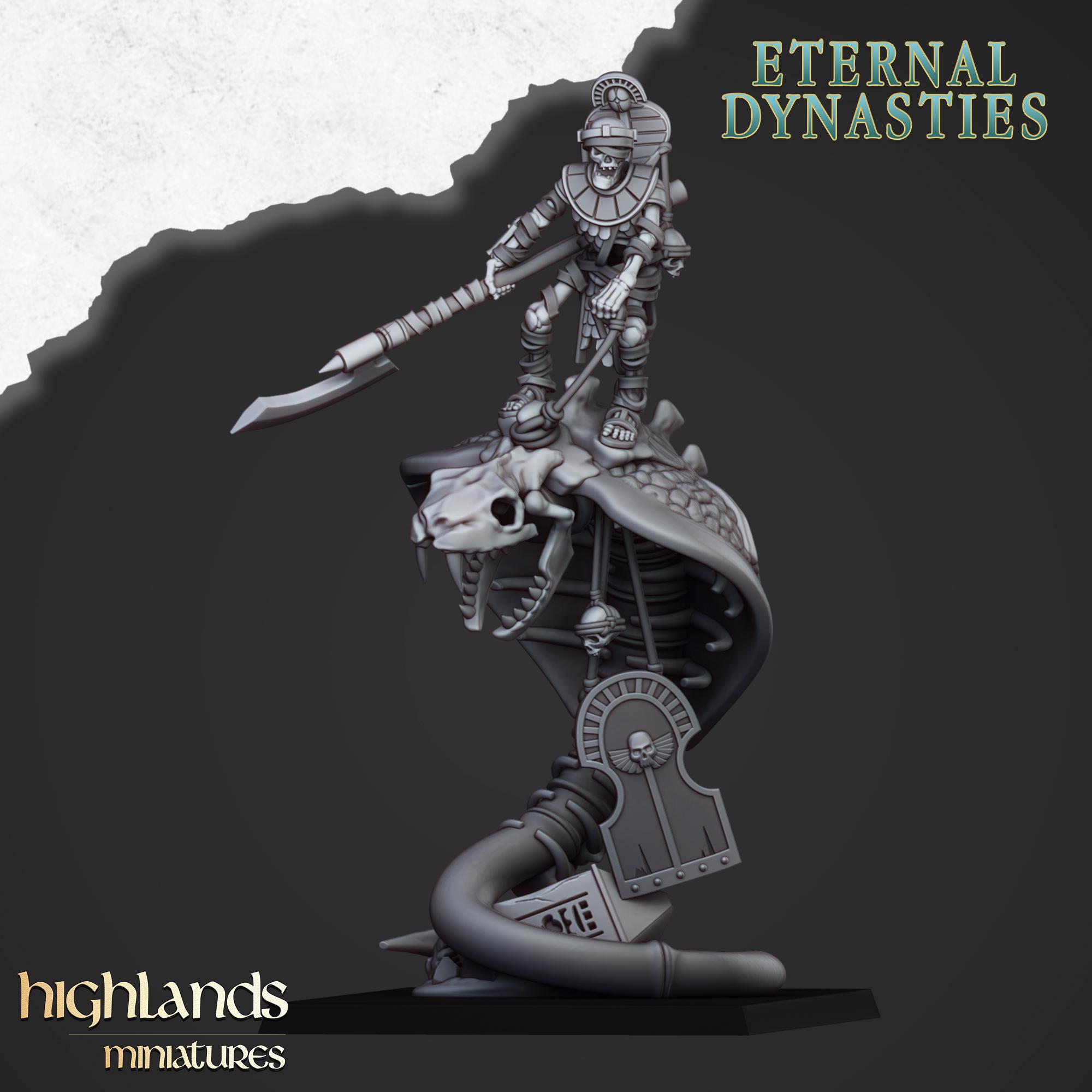 Mounted Ancient Guard on Great Snakes - Eternal Dynasties | Rpgs ...