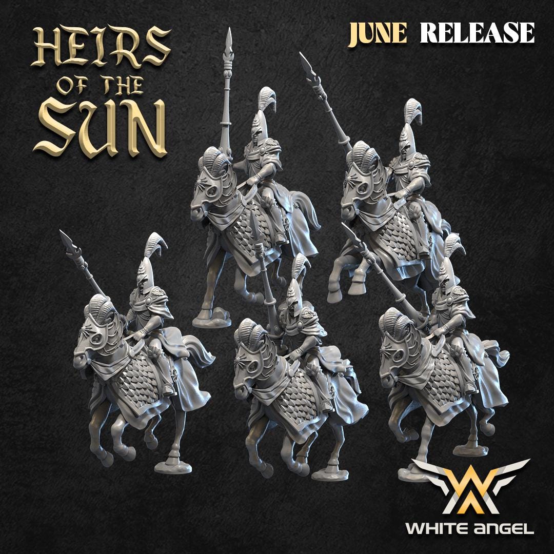 Knights of Light - Heirs of the Sun | | White Angel Miniatures | RPG ...