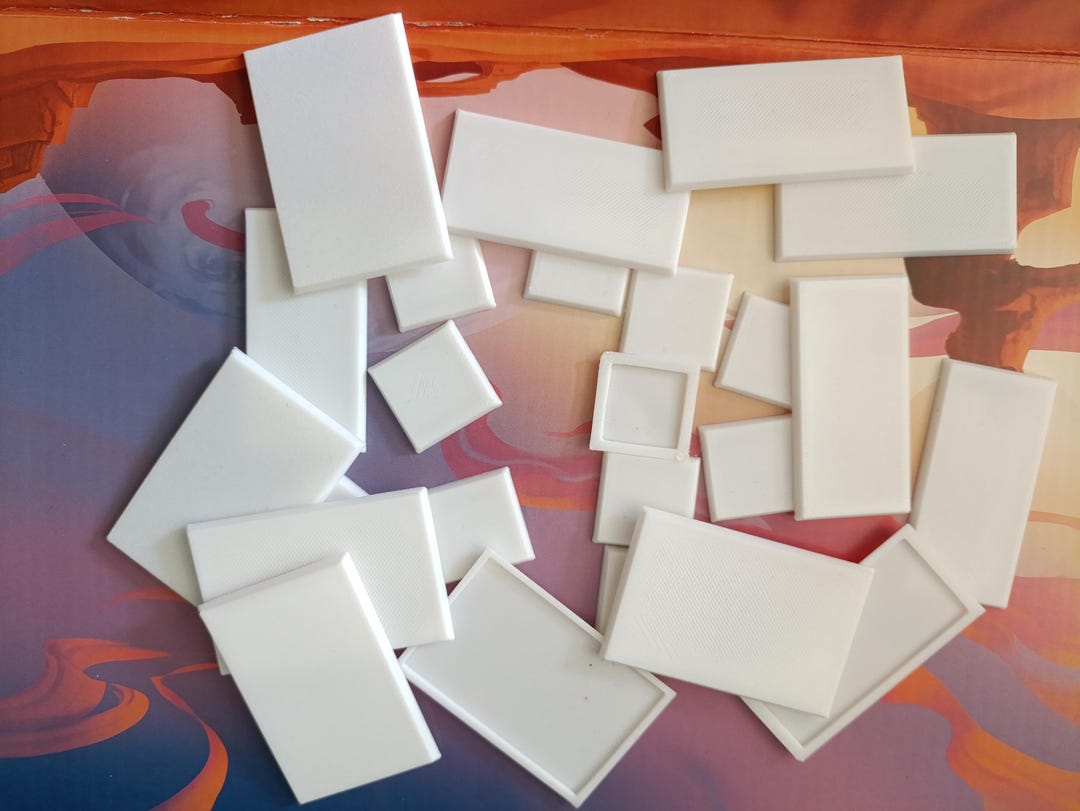 Square & Rectangular Blank Bases - 3d Printed for Warhammer the Old ...