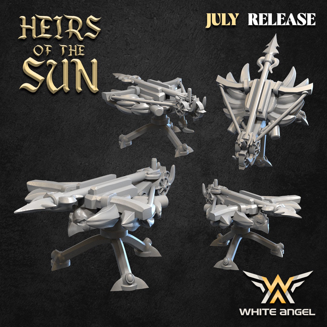 Large Assault Crossbow of Light - Heirs of the Sun | White Angel ...