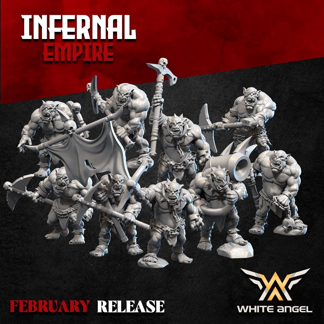 Infernal Orc Slave - INFERNAL EMPIRE - Infernal Empire | Tabletop ...