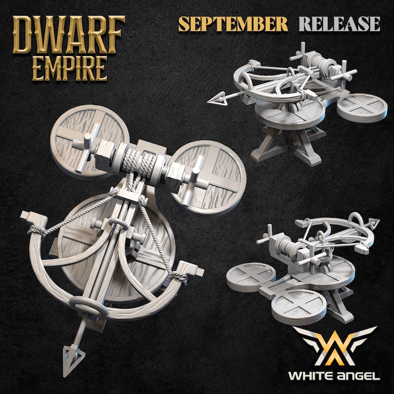 DWARF CROSSBOW - Dwarf Empire | White Angel Miniatures | Tabletop ...