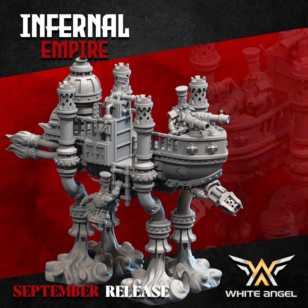 INFERNAL NAVY - Infernal Empire | Rpgs | 32mm/28mm | White Angel ...