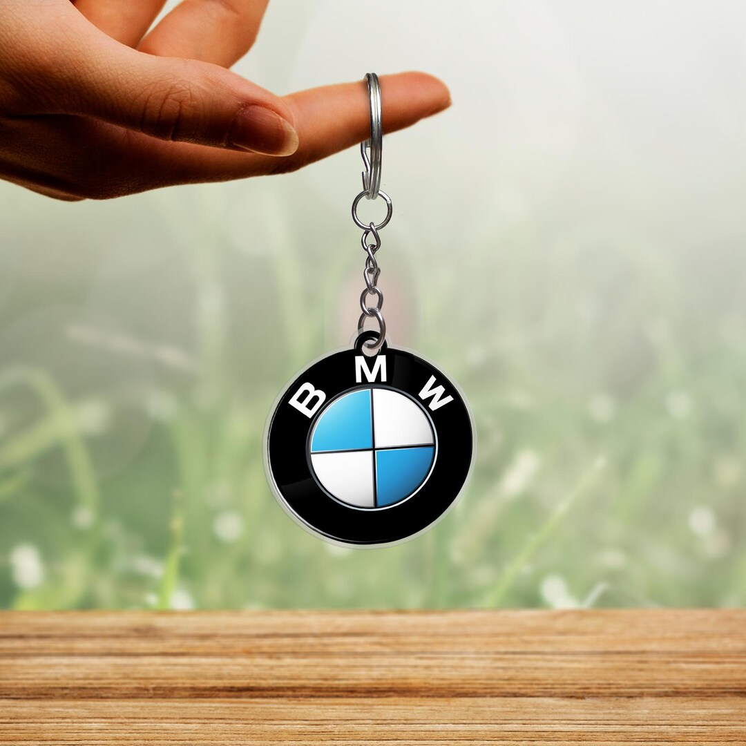 BMW Keychain Holder Charm Two-sided 2 Inches - Etsy