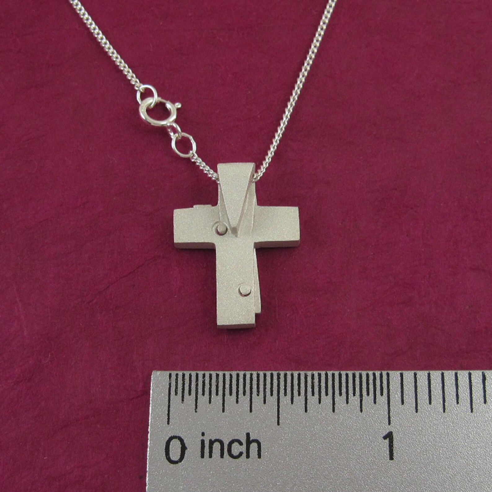 Deacon Wife Cross, Silver Deacon's Wife Pendant With Chain, Religious ...