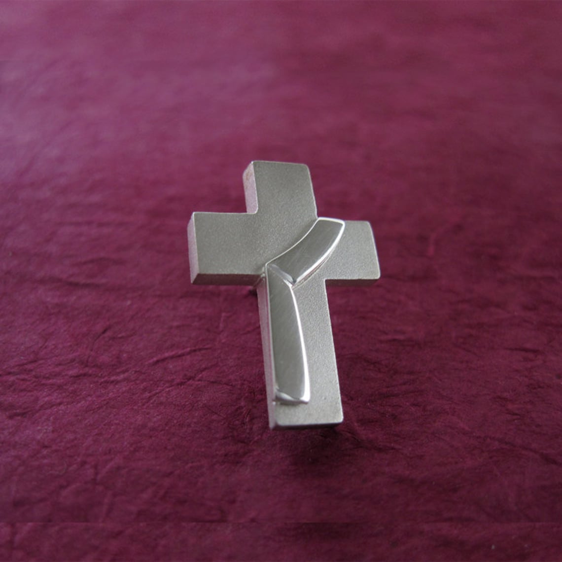 Deacon Lapel Pin, Sterling Deacon Cross Tac, Deacon Stole Riveted to ...