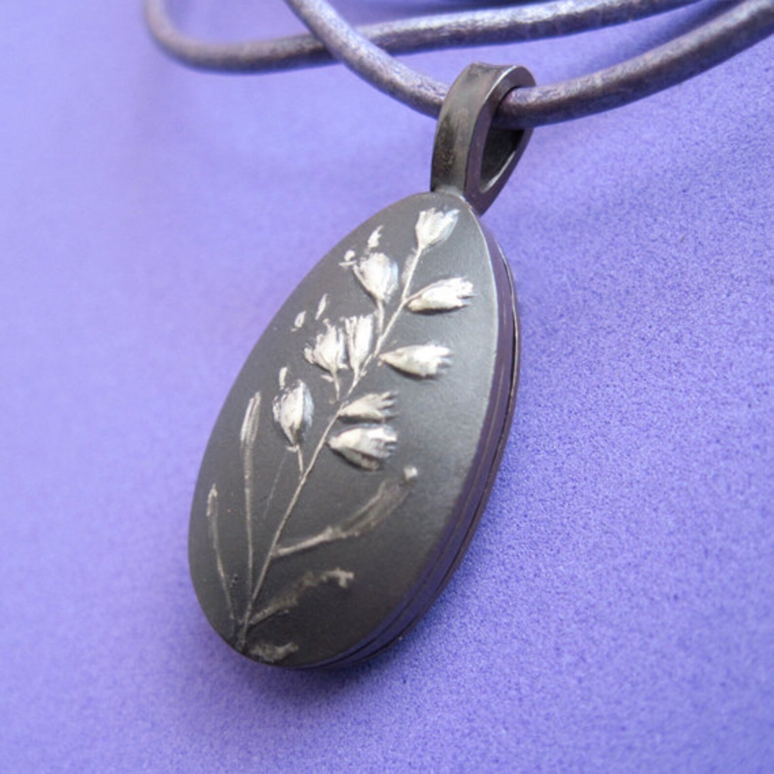 Lavender Sachet Locket, Silver Diffuser Necklace Lavande Collection - Etsy