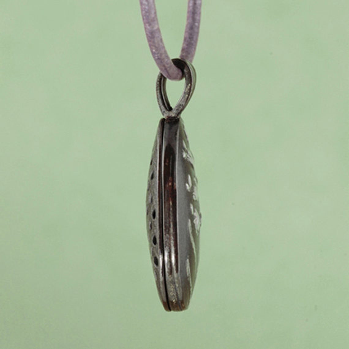 Lavender Sachet Locket, Silver Diffuser Necklace Lavande Collection - Etsy