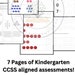 Kindergarten Counting and Carnality Assessment Pack - Etsy