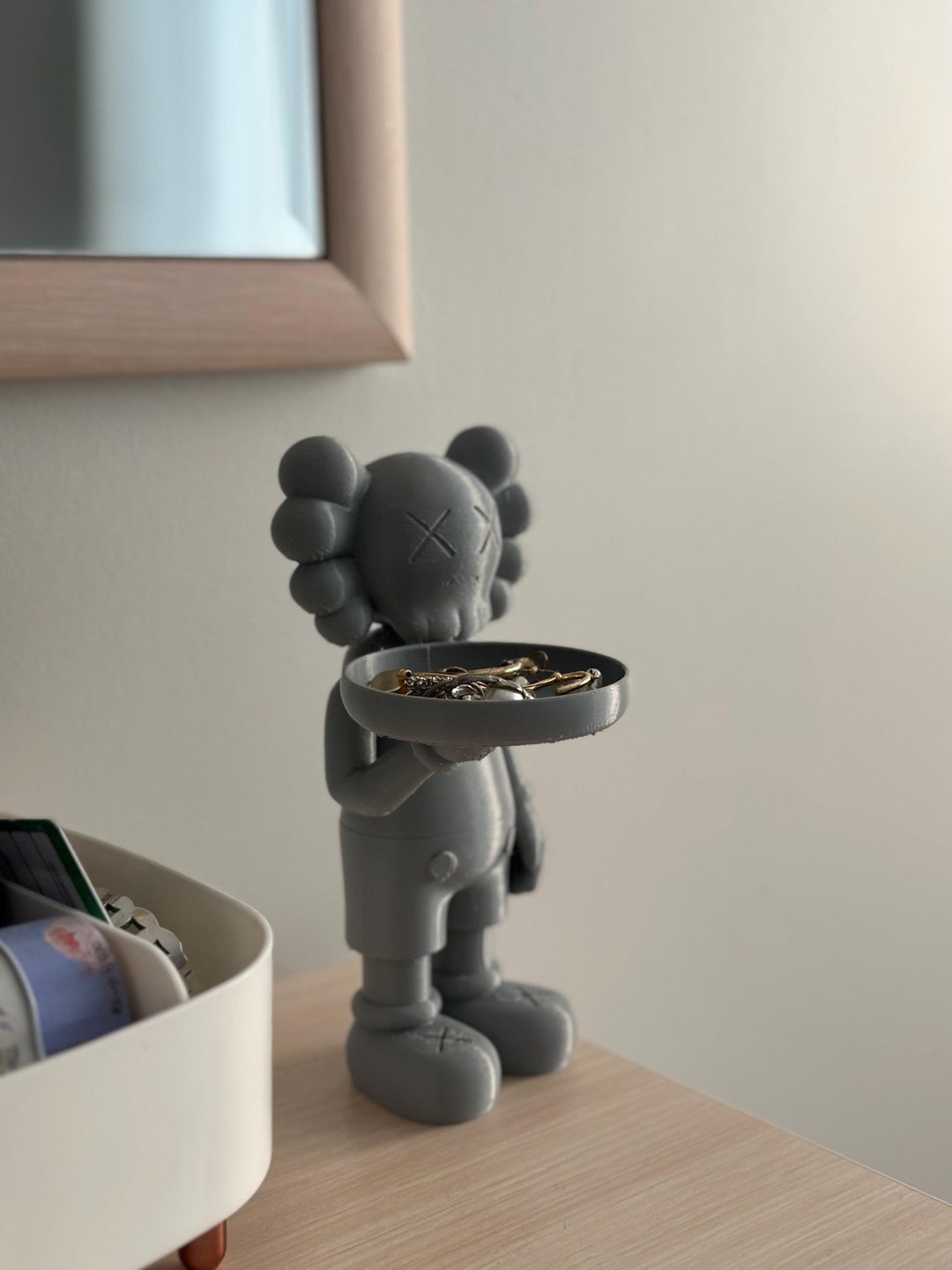 Kaws Tray Holder Unique Decorative Tray for Home and Office, Modern Art ...