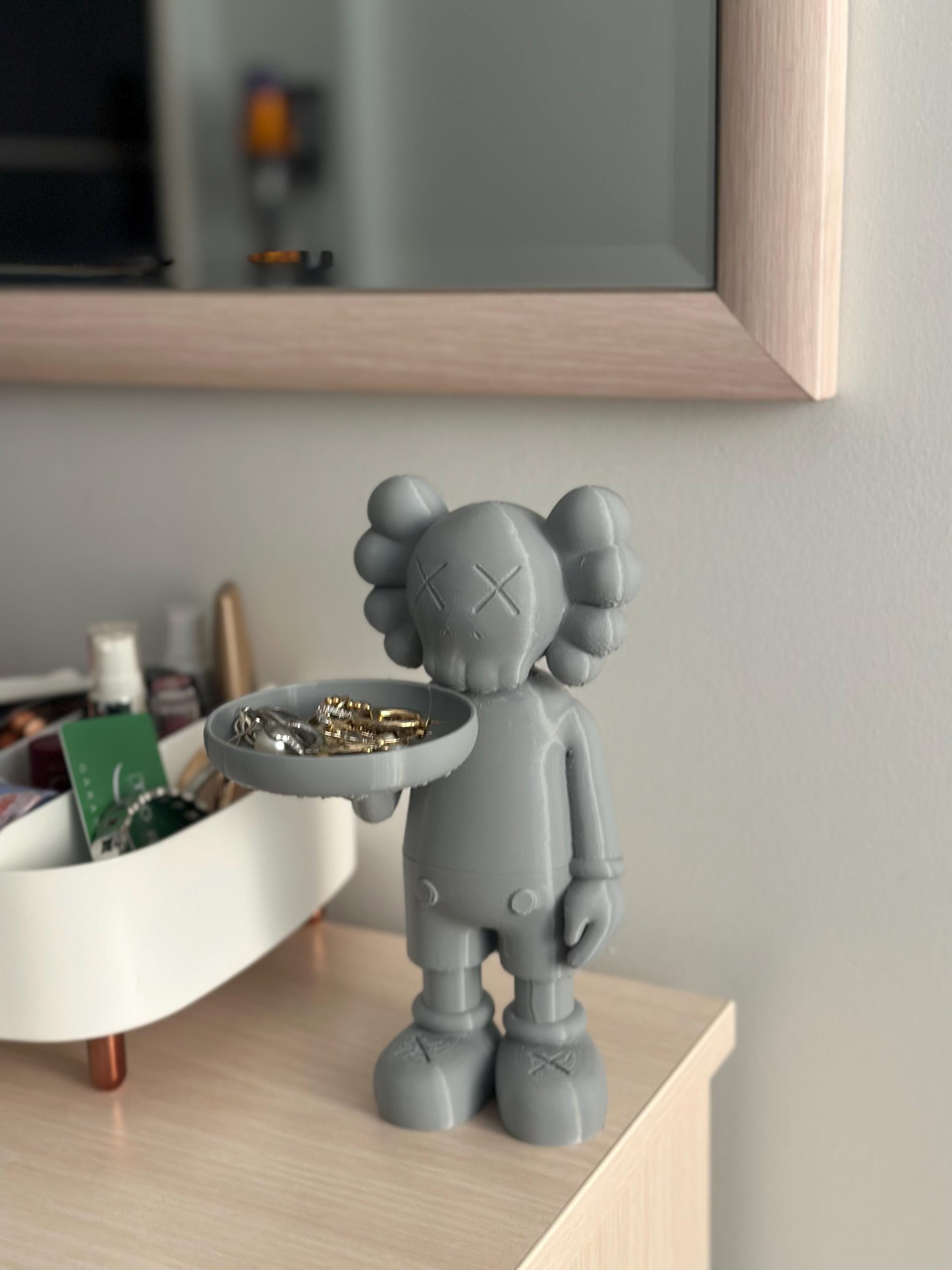 Kaws Tray Holder Unique Decorative Tray for Home and Office, Modern Art ...