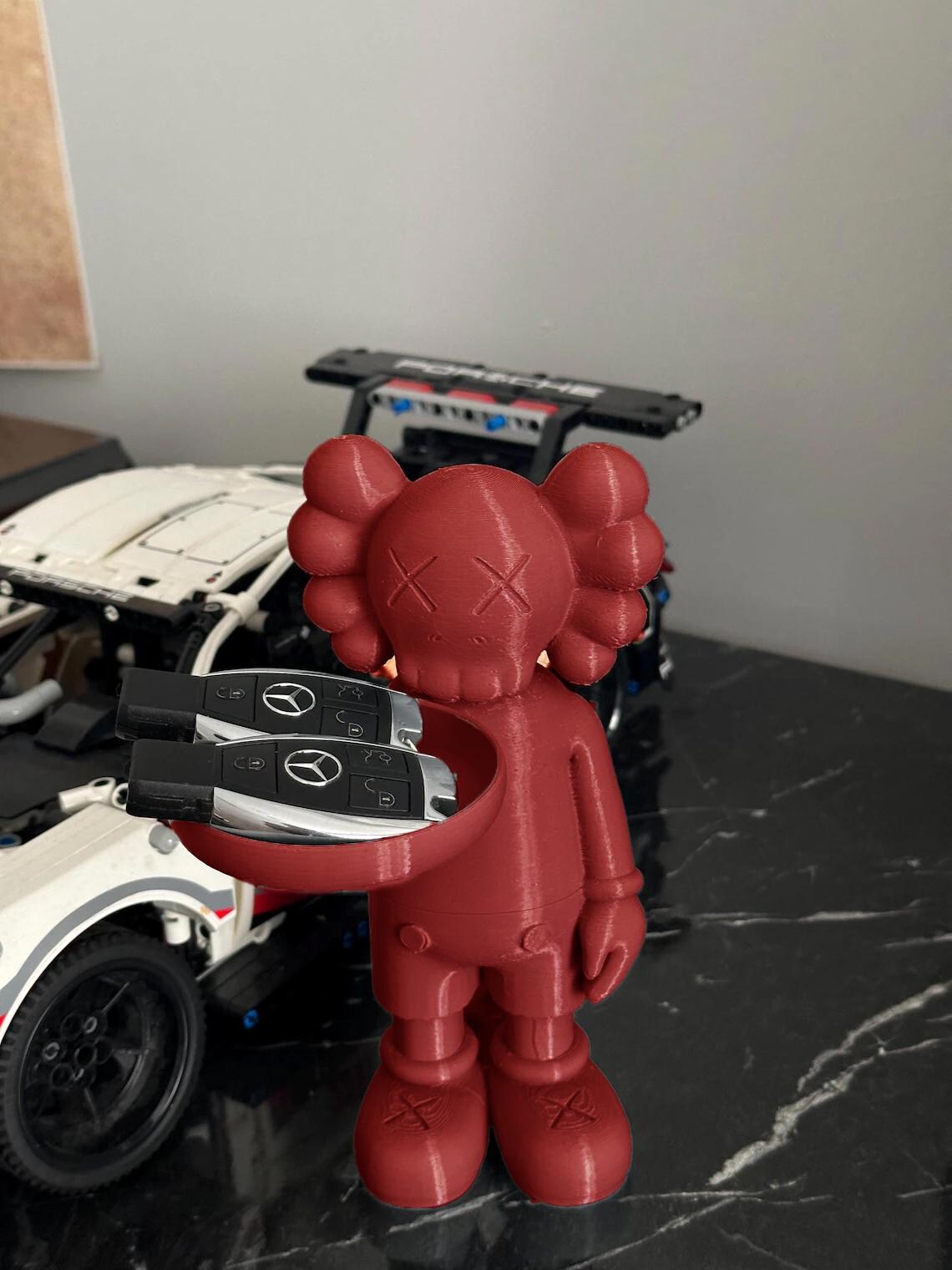 Kaws Tray Holder Unique Decorative Tray for Home and Office, Modern Art ...