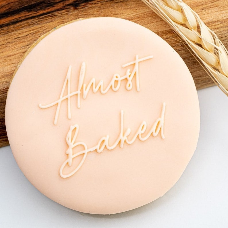 Almost Baked Stacked Raised Cookie Stamp - for Baby Shower, Baby ...
