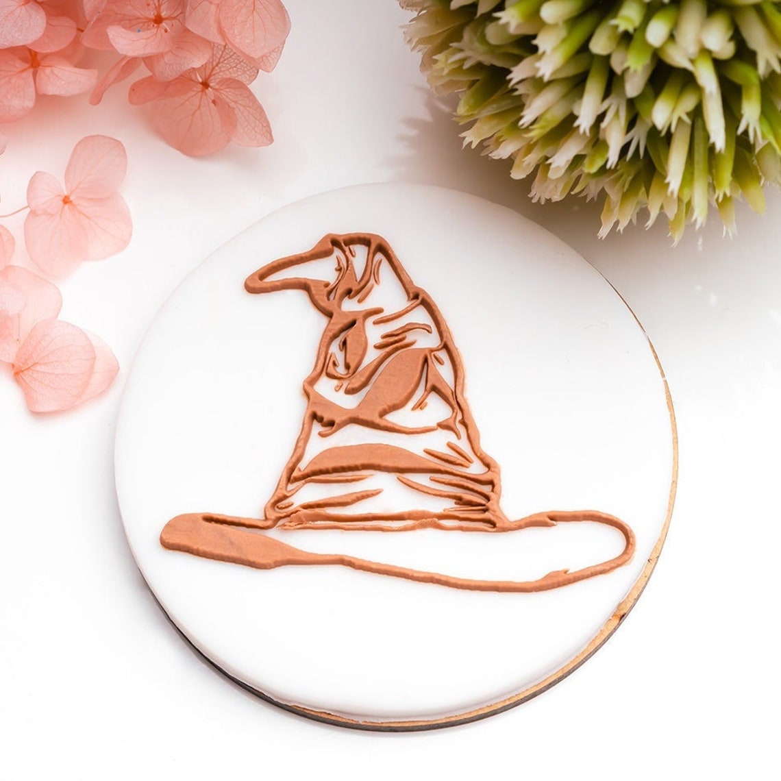 Wizard Sorting Hat Raised Cookie Stamp - Etsy
