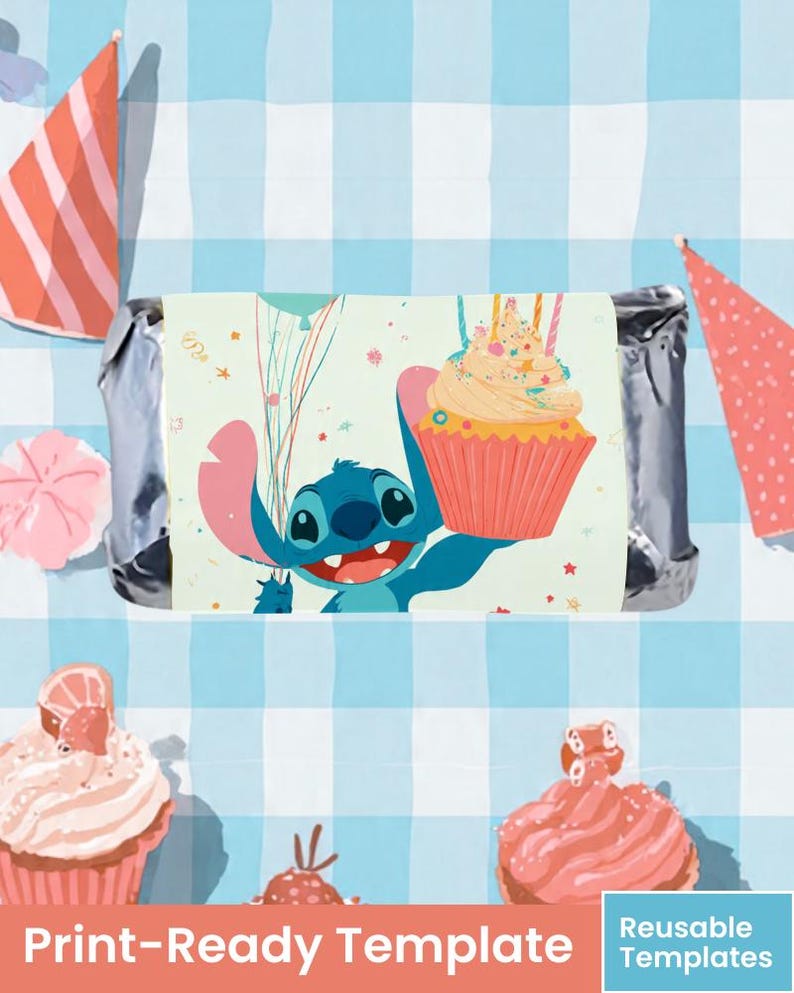 Mini Candy Wrapper Template | Editable Chocolate Wrapper | Svg Png Jpg ...
