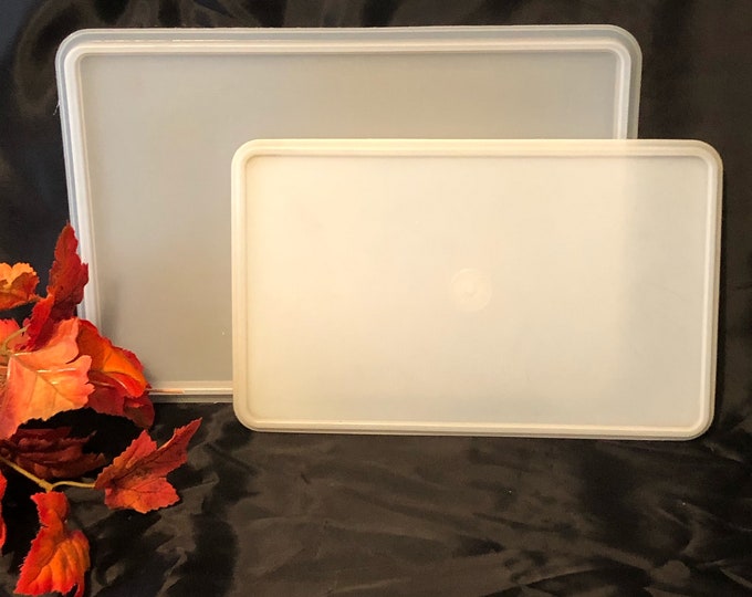 Sheer Rectangle Vintage Replacement Tupperware Lids One - Etsy