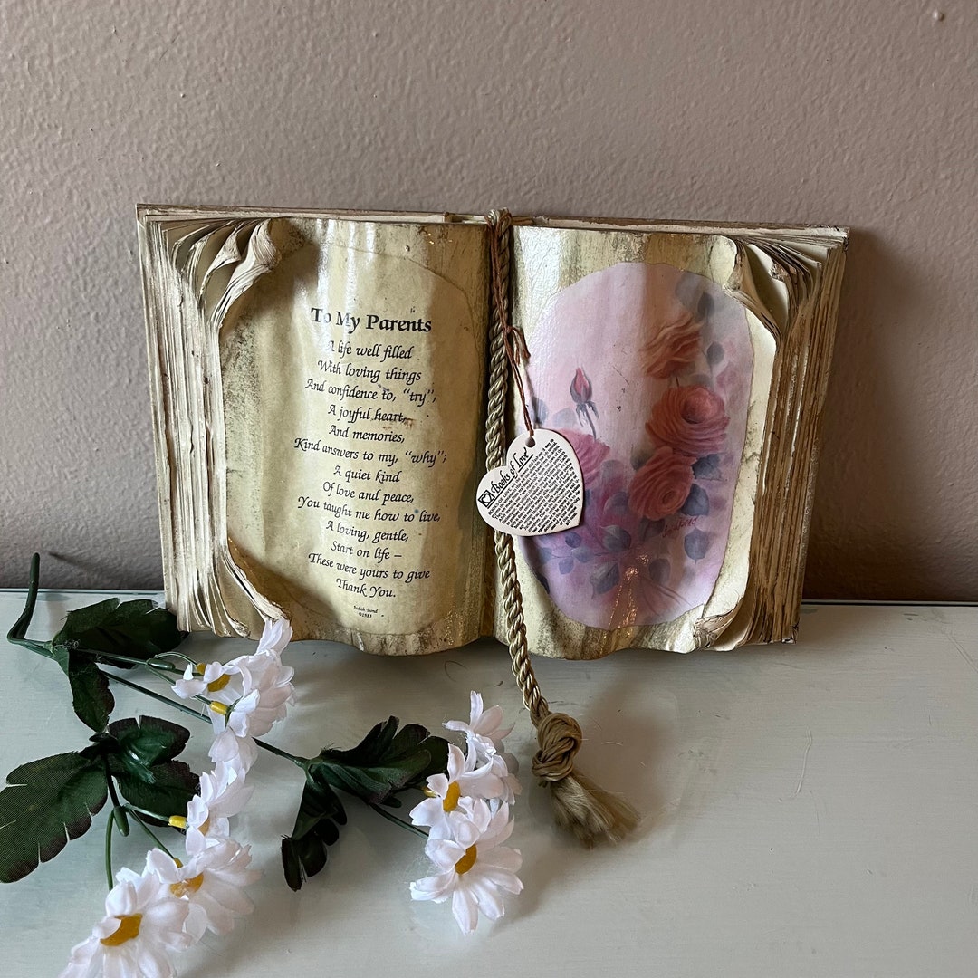 Vintage Judith Bond Books of Love Keepsake: "my Parents" Poem, 1983 - Etsy