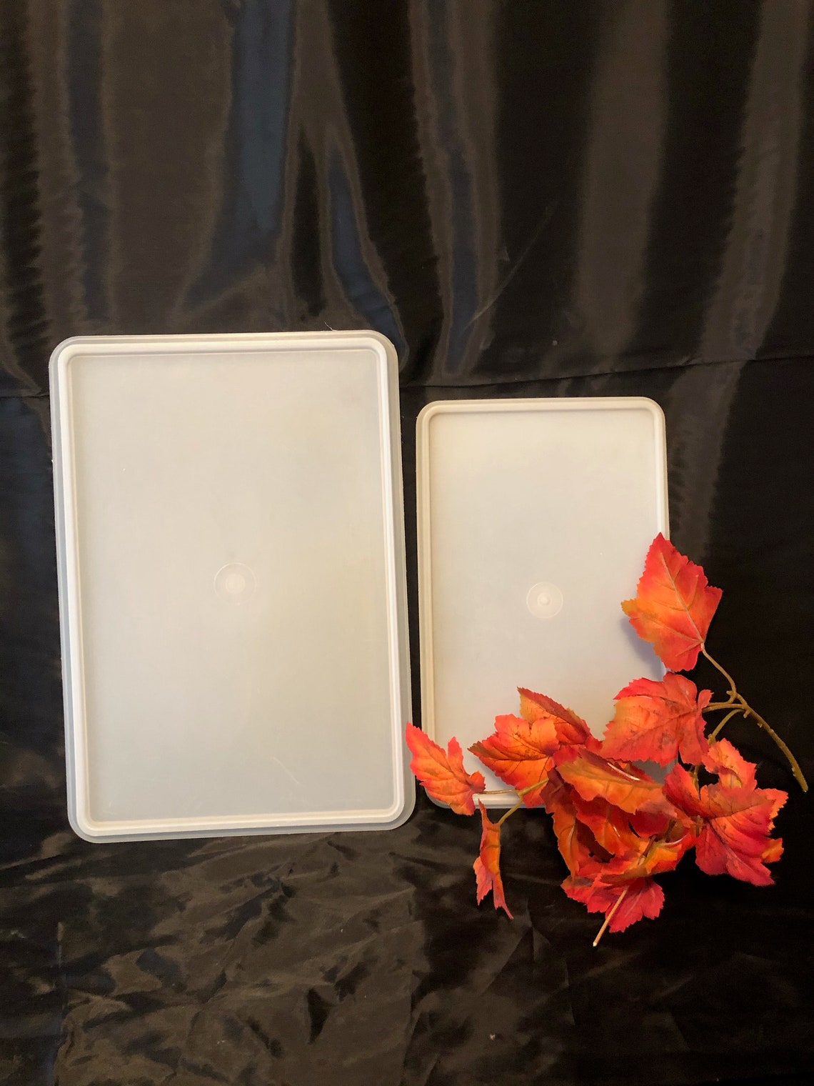 Sheer rectangle vintage replacement Tupperware lids one | Etsy