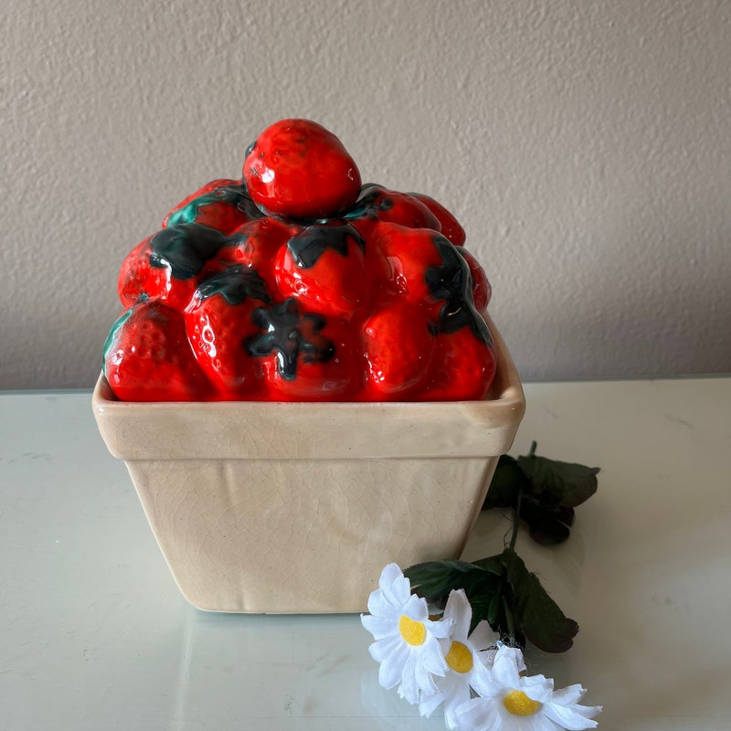 Ceramic Strawberry - Etsy