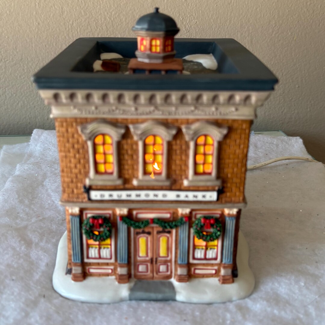 Dept 56 Dickens New England Village: Drummond Bank, 2003 Victorian ...