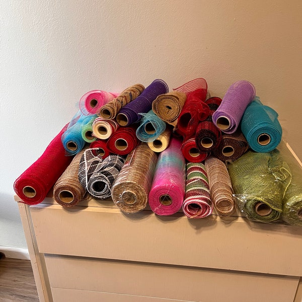 Deco Mesh Rolls - Etsy