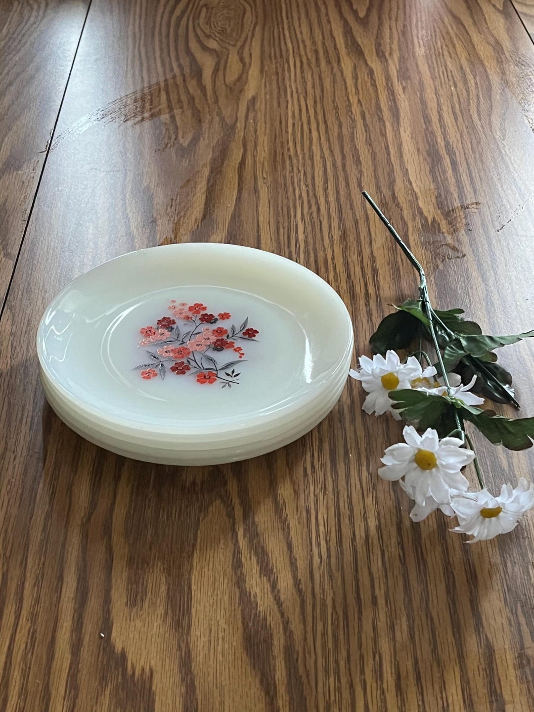 Vintage Fire King Primrose Bread and Butter Plates, Desert, Salad ...