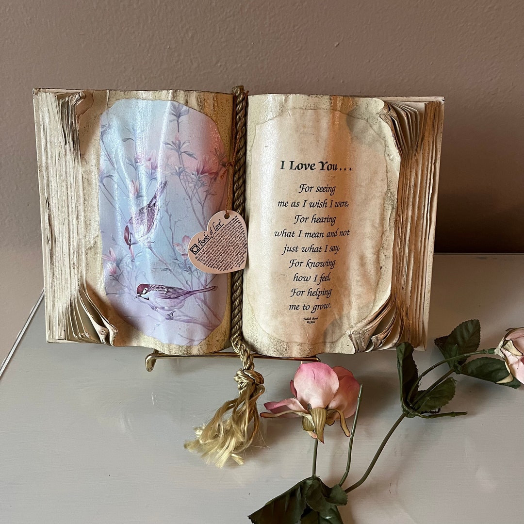 Vintage Books of Love Collection "i Love You" by Judith Bond / Keepsake ...