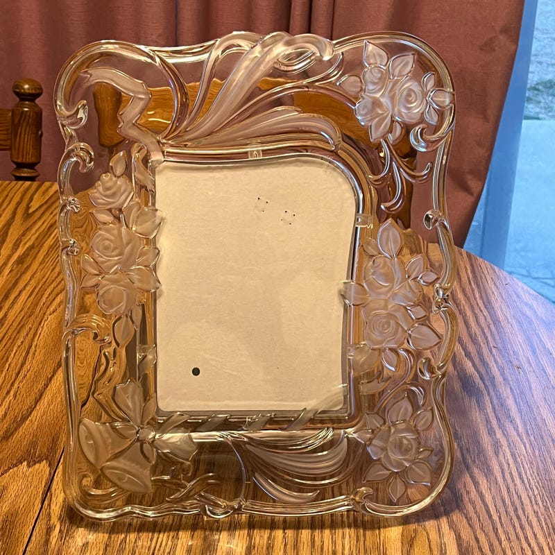 Clear Glass Picture Frames - Etsy